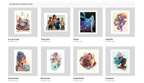 Shop — Art Of Gretel Lusky