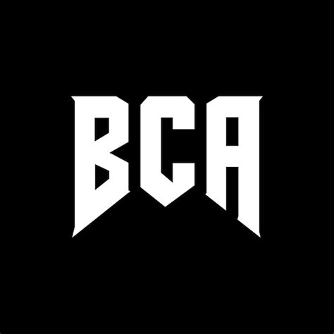 Premium Vector Bca Letter Logo Design For Technology Company Bca Logo