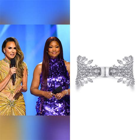 Reality Tv Star Garcelle Beauvis Wearing A Gabriel And Co Bracelet