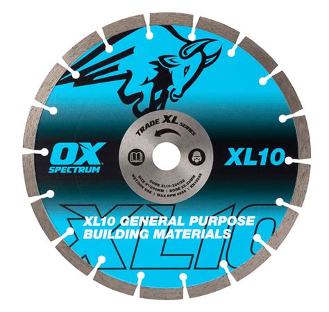 Ox Trade Xl 10 Segmented Diamond Blade General Purpose 2302223mm