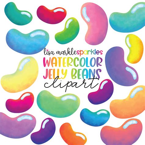 Easter Jelly Beans Clip Art