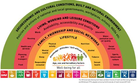 Rainbow Model Of Determinants Of Health Tailored To The Icelandic
