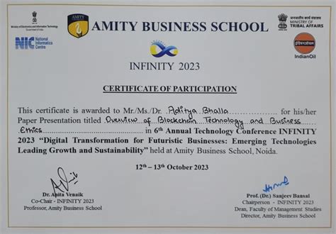 Infinity2023 Research Technologyconference Amityuniversitynoida