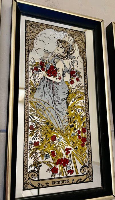 Alphonse Mucha After After Four Of Mucha From The Catawiki