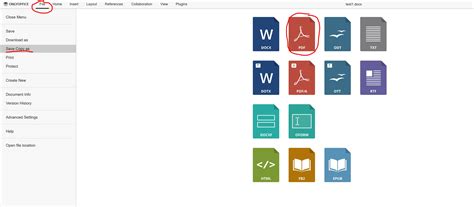 create a save as pdf button · issue 2063 · onlyoffice documentserver