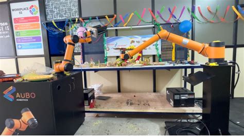 Deceler On Linkedin Deceler Pooja Celebration Our Aubo Cobot Done The