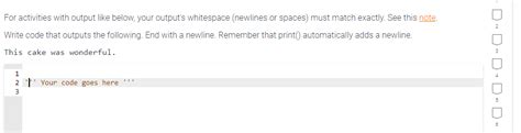 Solved For Activities With Output Like Below Your Output S Chegg