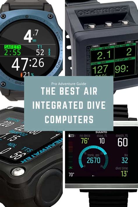 The Best Air Integrated Dive Computers 2020