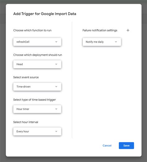 Google Apps Script Periodically Refresh IMPORTXML Spreadsheet Function Stack Overflow