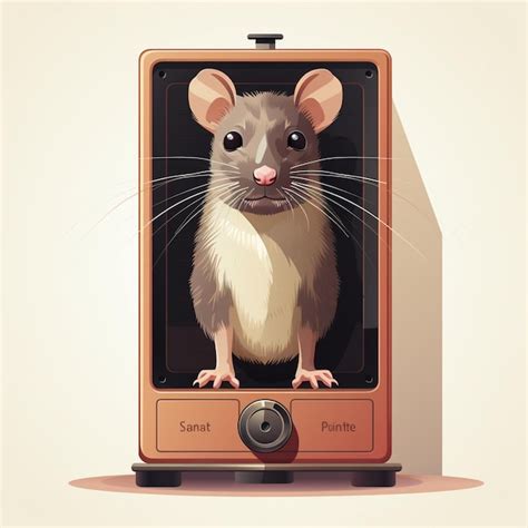 Premium Vector Vector Mouse Rat Animal Cute Illustration Cartoon