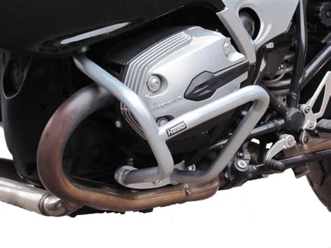 Paramotore Crash Bars Heed Bmw Bmw R 1200 St 2005 2010 Argento