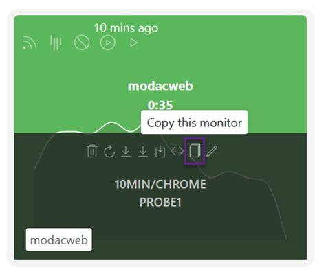 Monitor Operations Mugnsoft IDE Documentation