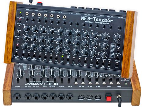 mfb tanzbär analog drum machine now shipping