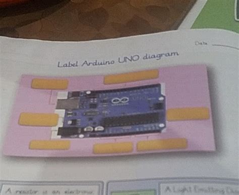 Date Label Arduino UNO Diagram StudyX