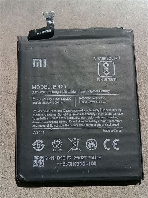 Mobile Accessories Mi Y2 Battery Suitable For Y Series Freeup