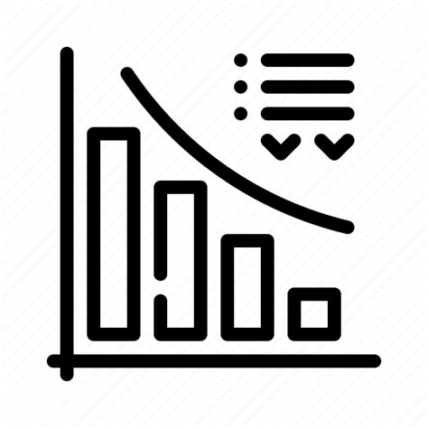 Loss Bar Chart Analytics Stats Infographic Icon Download On