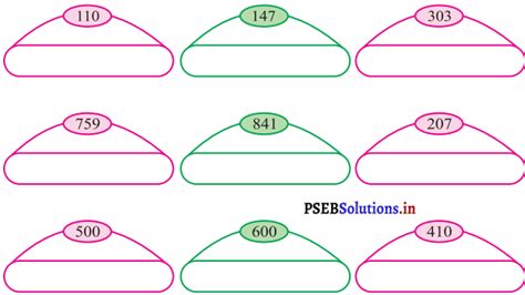 Pseb 3rd Class Maths Solutions Chapter 1 Numbers Pseb Solutions