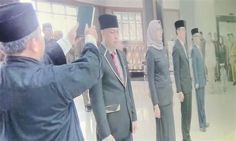 Pj Bupati Menunjuk Dan Melantik Dokter Ridwan Abdullah Putra Jadi