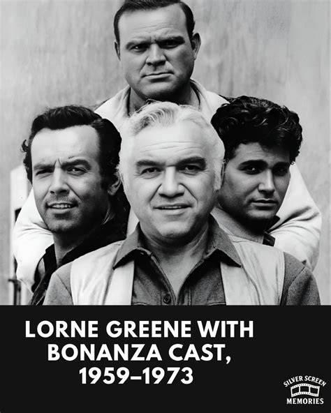 Silver Lorne Greene February 12 1915 September 11 1987