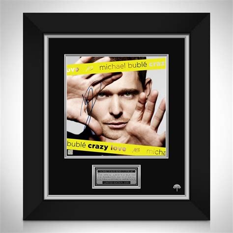 Michael Buble Crazy Love Limited Signature Edition Lp Cover Custom