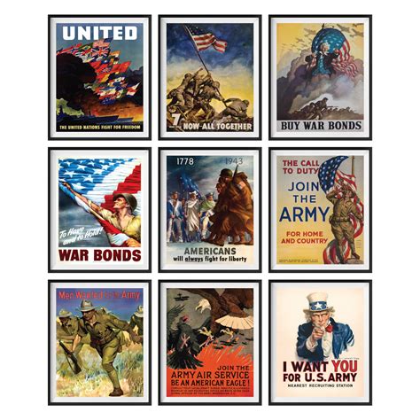 97 Decor Vintage Ww2 Poster Us History Posters For