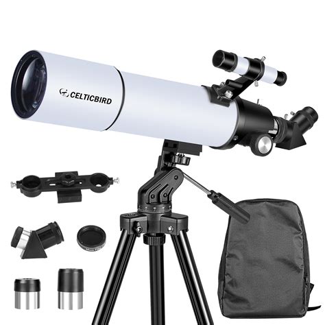 Telescope For Adults High Powered 80mm Aperture 600mm Telescopes For Adults Astronomy Travel