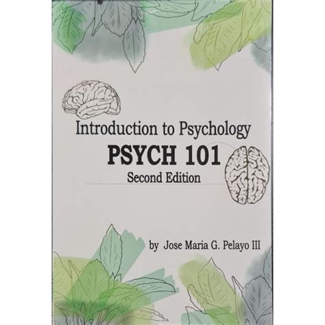 Introduction To Psychology Psych 101 2nd Edition Shopee Philippines