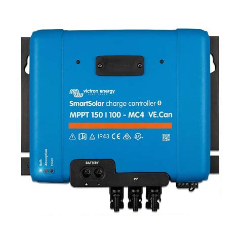 Victron Energy Charge Controller Smartsolar Mppt 150100 Mc4 Vecan