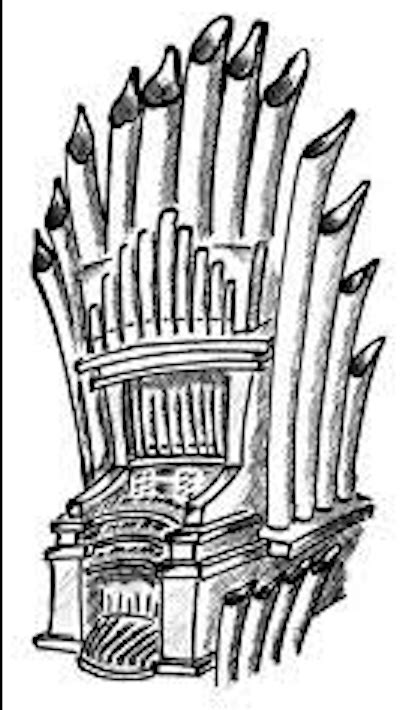 Pipe Organ Cartoon