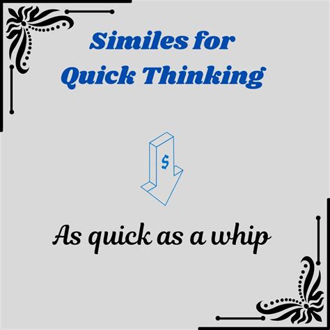 35 Best Similes For Quick Thinking Best Ways To Describe A Sharp Mind