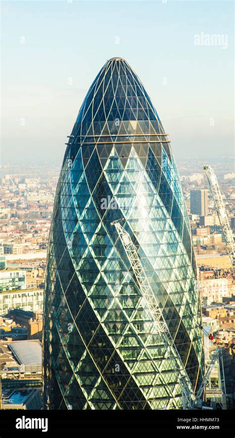 30 St Mary Axe Also Known As The Gherkin In The City Of London Stock