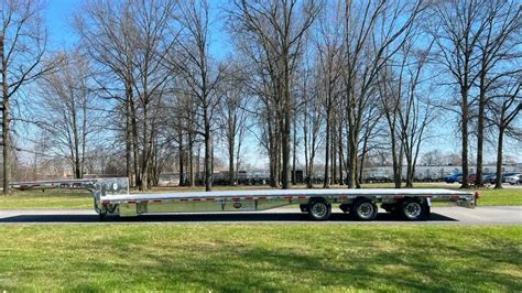 Aluminum Drop Deck Flatbed Trailer Step Deck Low Platform