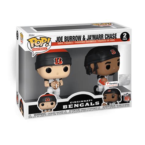 Pop Joe Burrow And Jamarr Chase 2 Pack