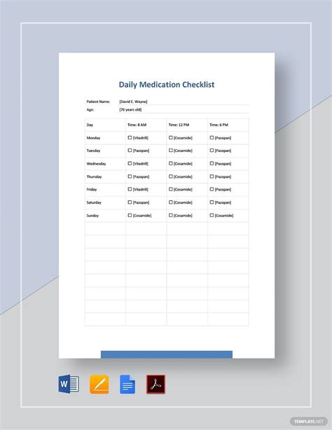 Editable Audit Checklist Templates In Word To Download