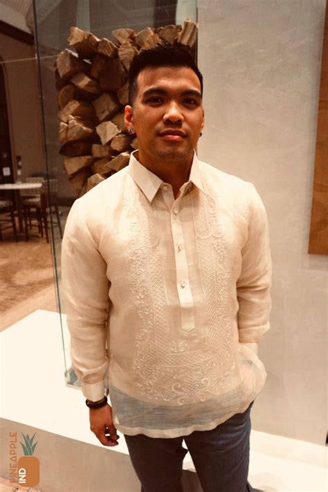 Talisay Michael Custom Cocoon Barong Tagalog Barong Barong