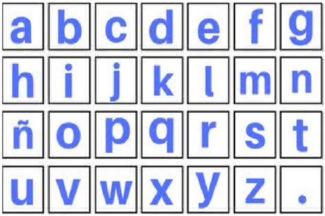 Abecedario Azul Y Rojo Pdf