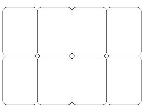 Playing Card Template Word Great Professional Template Design Empty