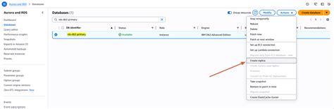 Configure Amazon Rds For Db2 Standby Replicas For High Availability And