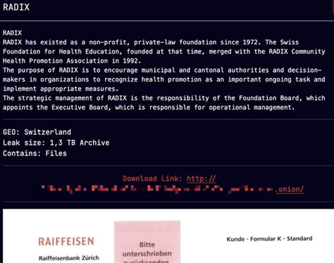 Swiss Government Warns Attackers Have Stolen Sensitive Data After