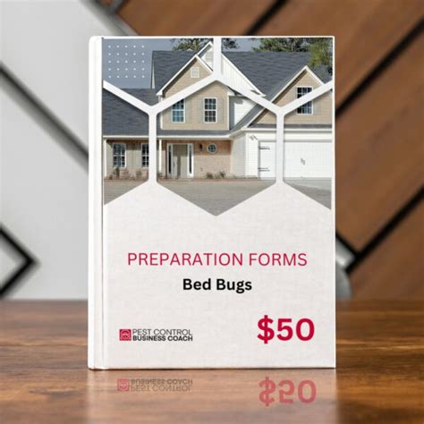 Prep Form Bed Bugs Pest Control Business Coach