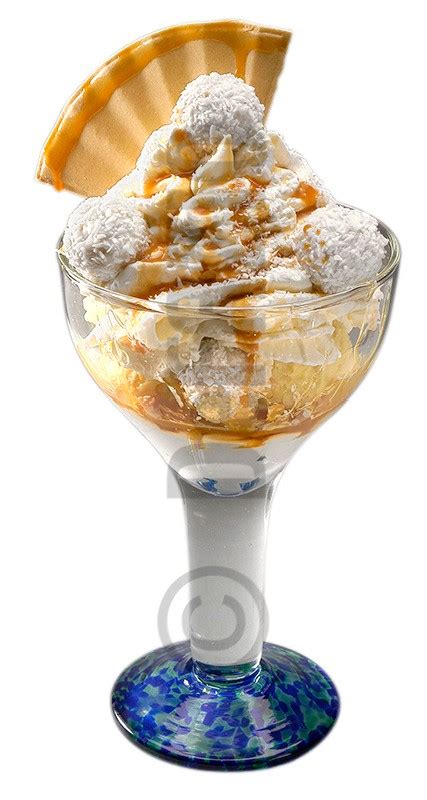 Eisbecher Mit Raffaello