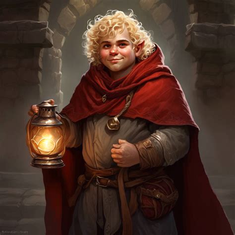 Stout Halfling By Mistyvisions On Deviantart