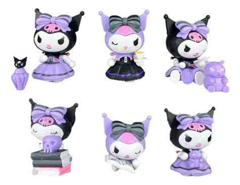 Paquete X6 Kuromi Morada Sanrio Envío Gratis