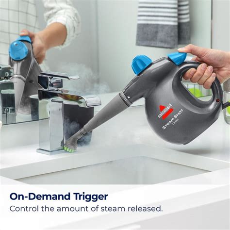 Bissell Steamshot Multi Purpose Handheld Steam Cleaner Natural