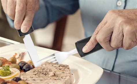 Healifty Adaptive Utensils Set For Elderly 4 Piece