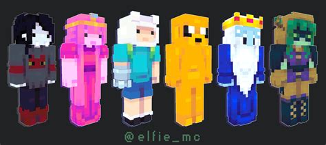 Avontuur Tijd Minecraft Skin Adventure Time Minecraft Skins Namemc