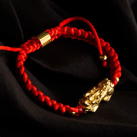 Lucky Piyao In Tibetan Red String Shambhala Bracelet Lucky Life Manila
