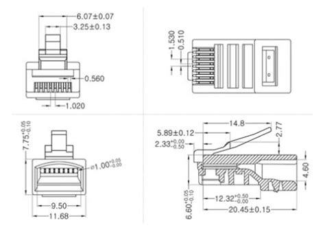 Rj45 Connector Pinout Pcb Designs