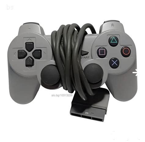 Ps1 Dualshock Controller Scph 1200 Classic Gray Аксесоари за конзоли