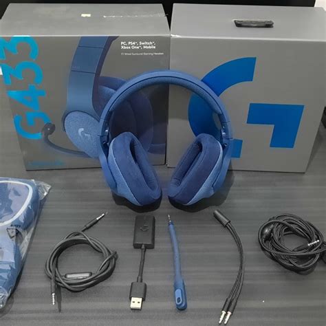 Jual Headset Gaming Logitech G433 Kab Sumedang Electrosloth Tokopedia